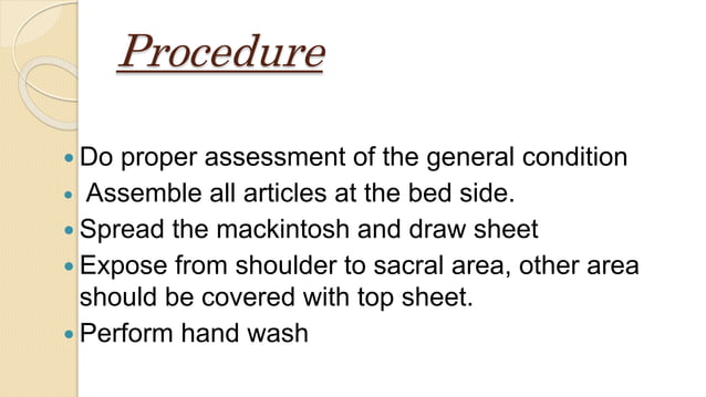 Back care in nursing | PPTX