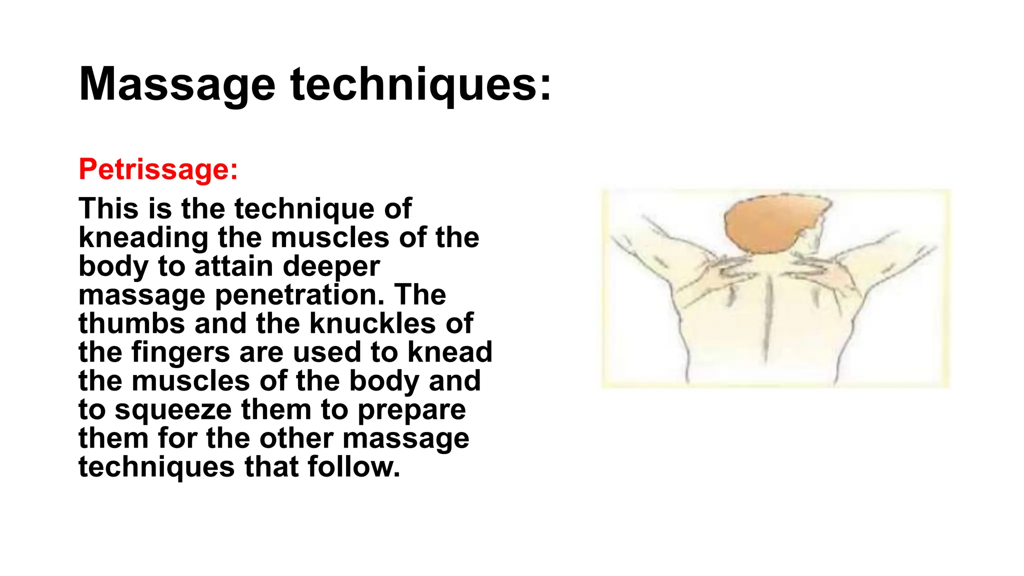 Back care and back massage. powerpoint presentation | PPTX