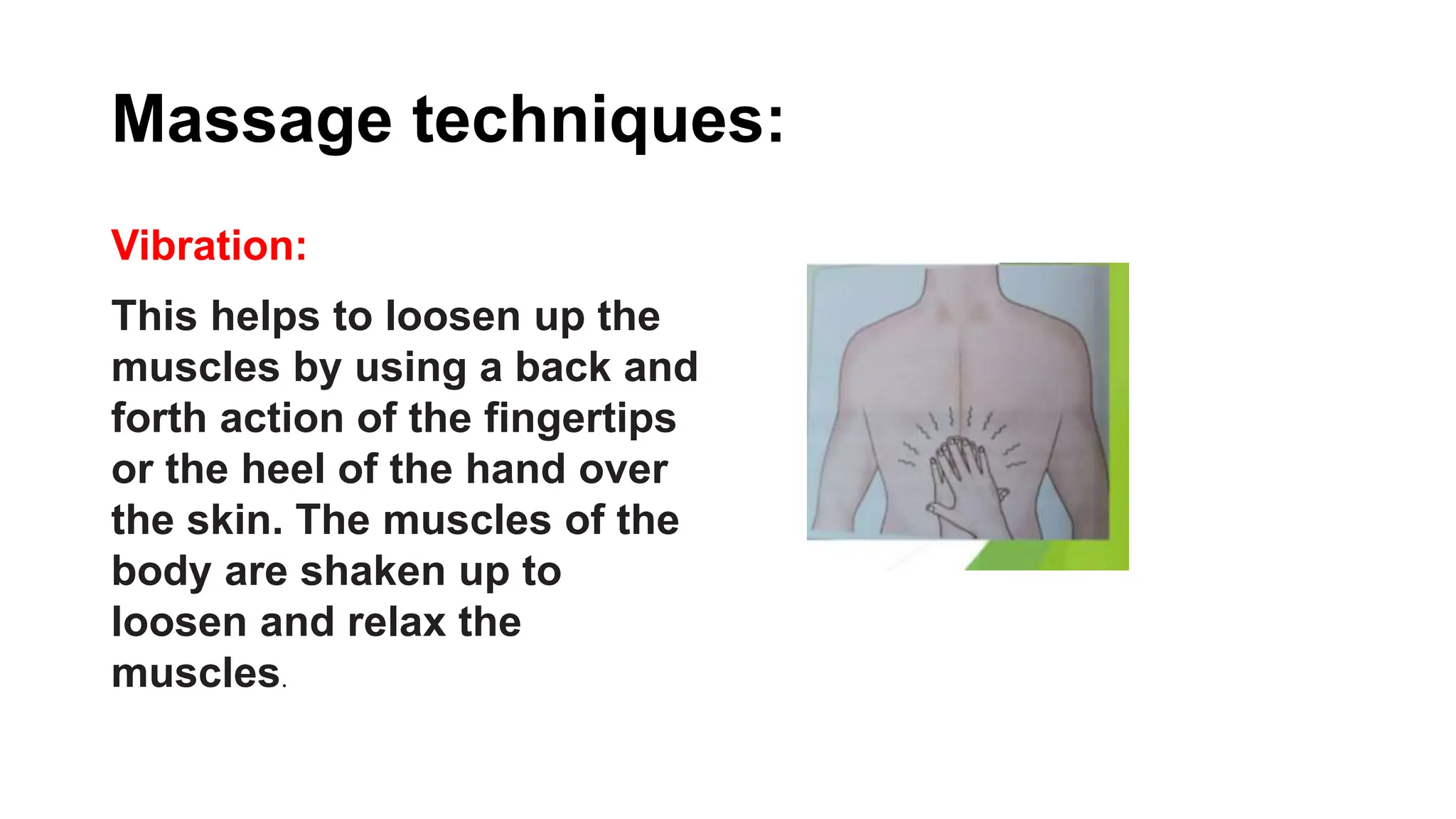 Back care and back massage. powerpoint presentation | PPTX