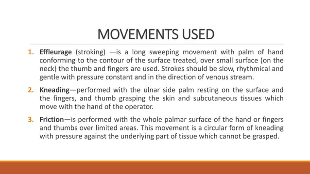 Back care procedure | PPTX