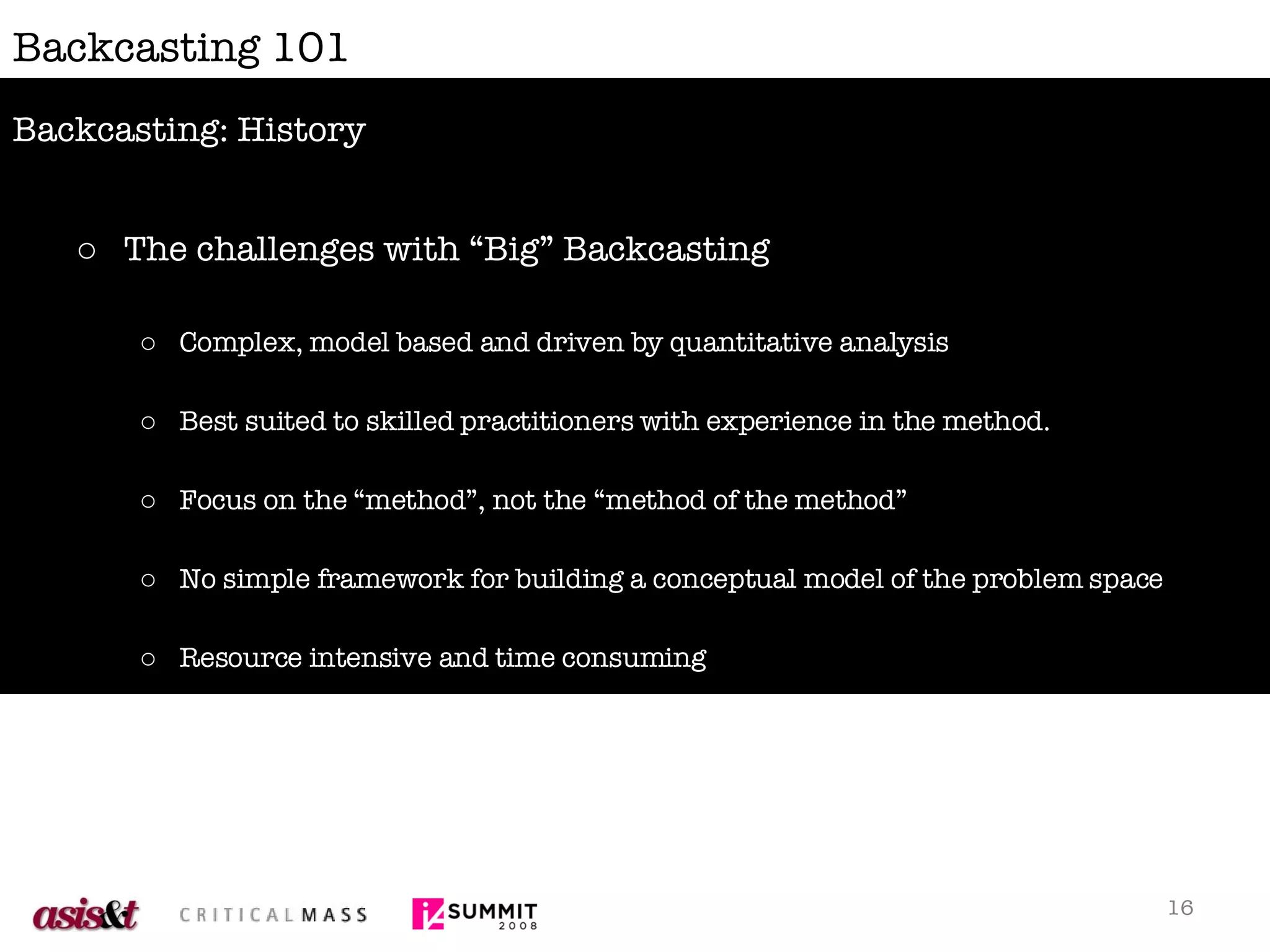 Backcasting 101 | PPT