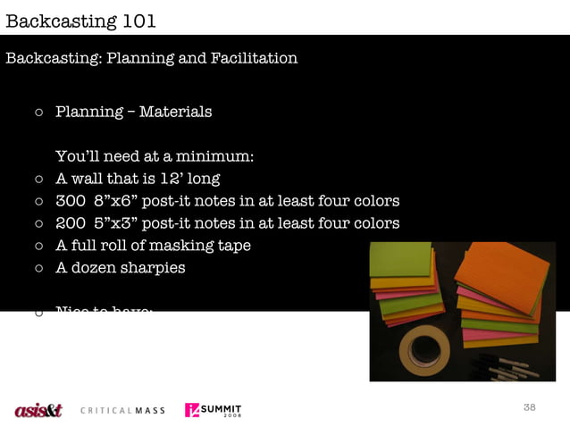 Backcasting 101 | PPT