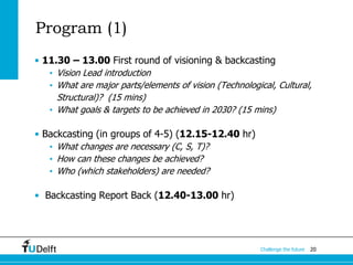 Backcasting introduction jaco quist 12th march 2014 | PPT