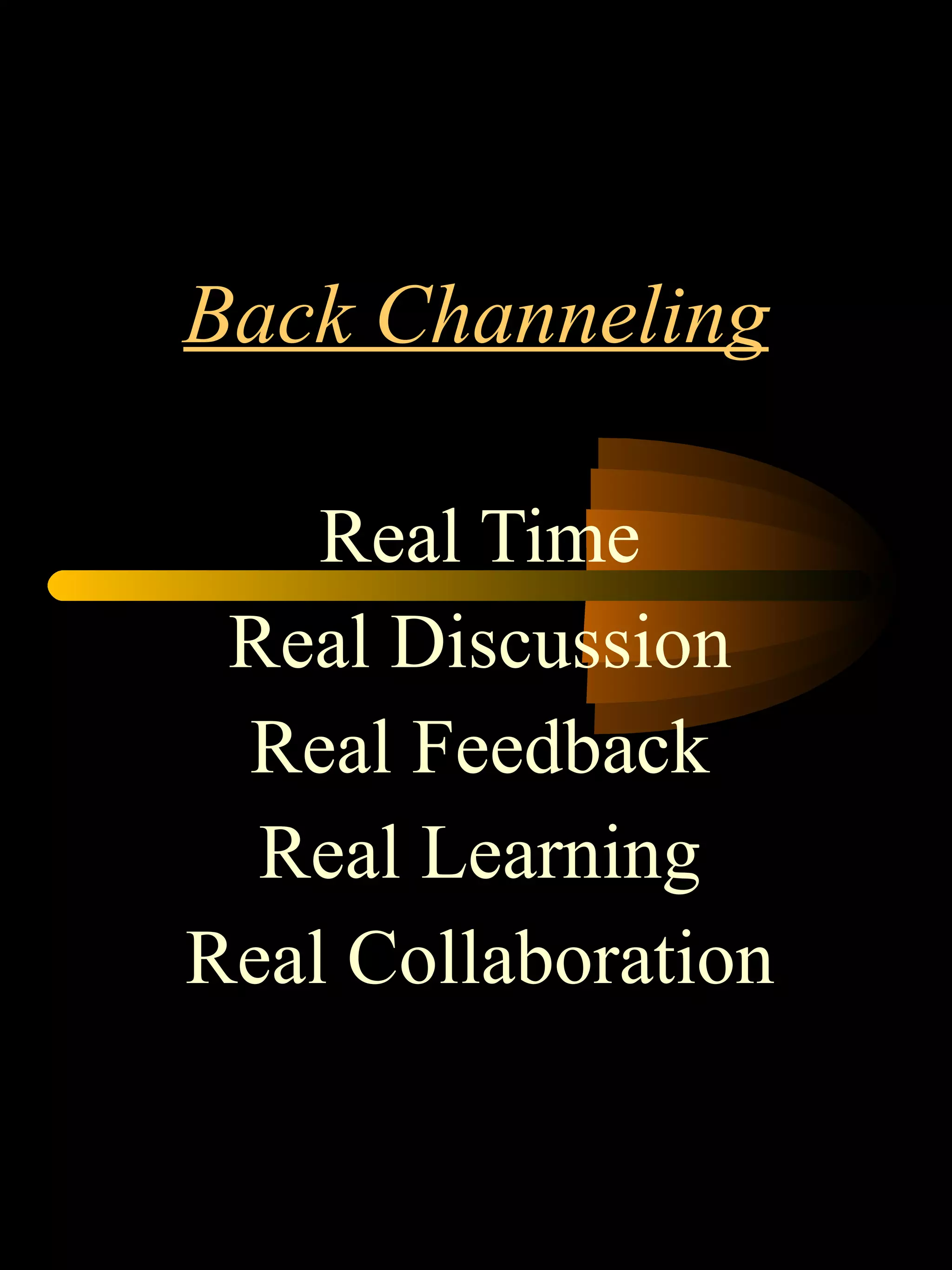 Backchanneling | PDF