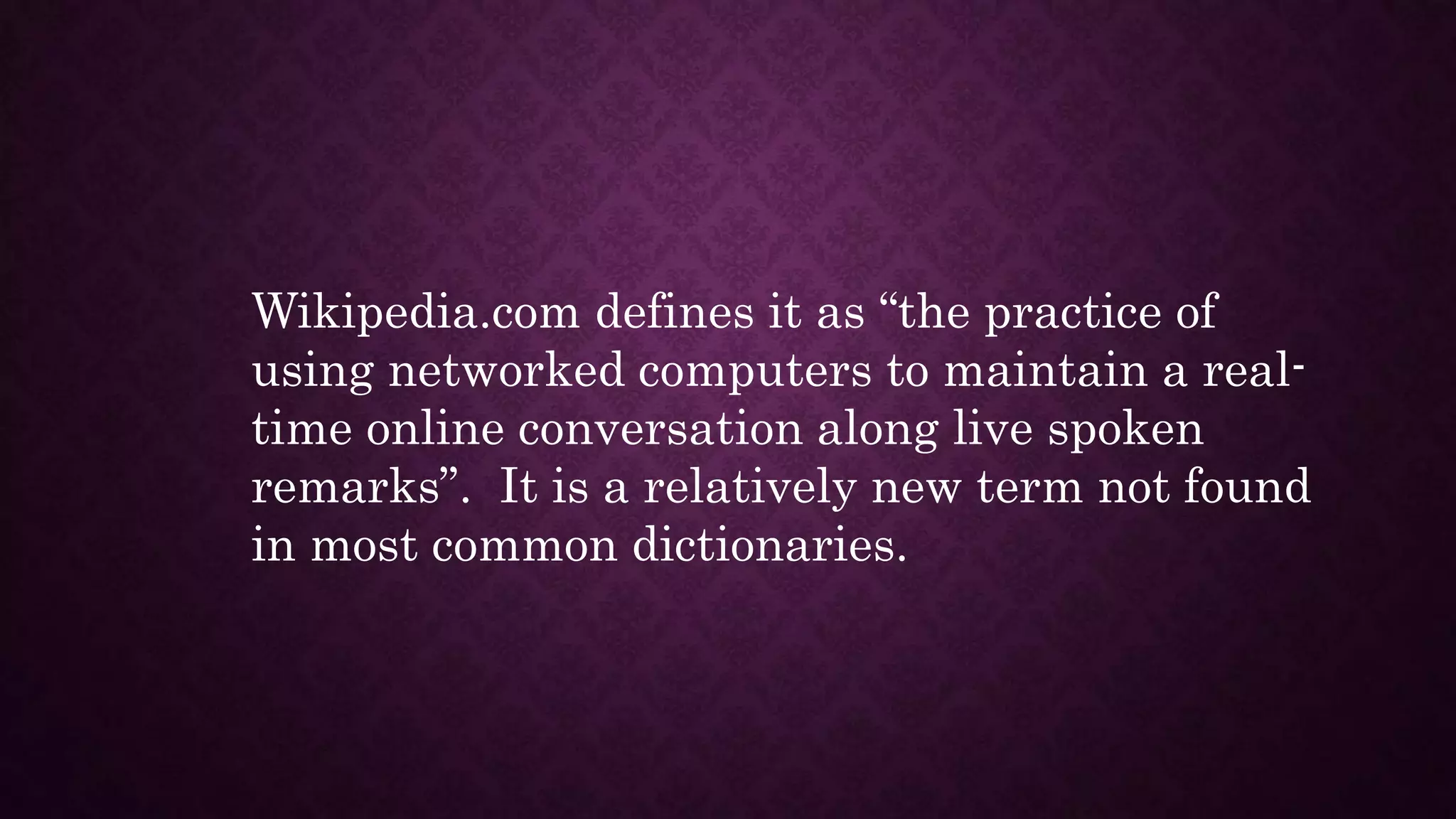 Backchanneling powerpoint | PPT