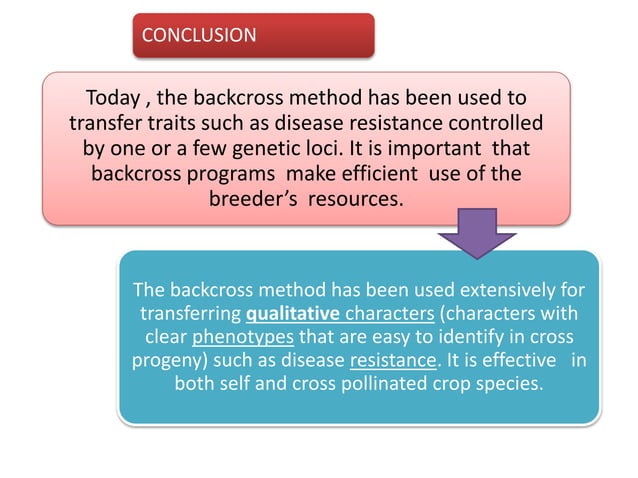 Back cross in recessive gene | PPTX | Gardening | Home & Garden