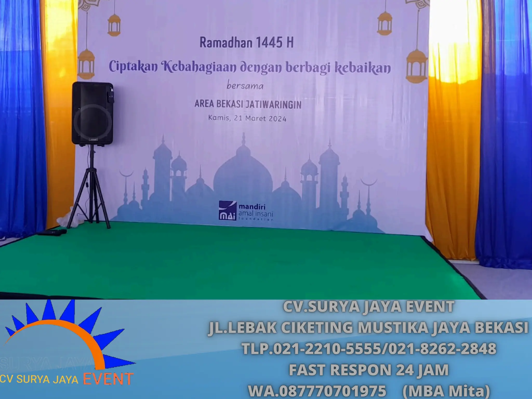Tempat Penyewaan Backdrop Custem Terbaik | PPT