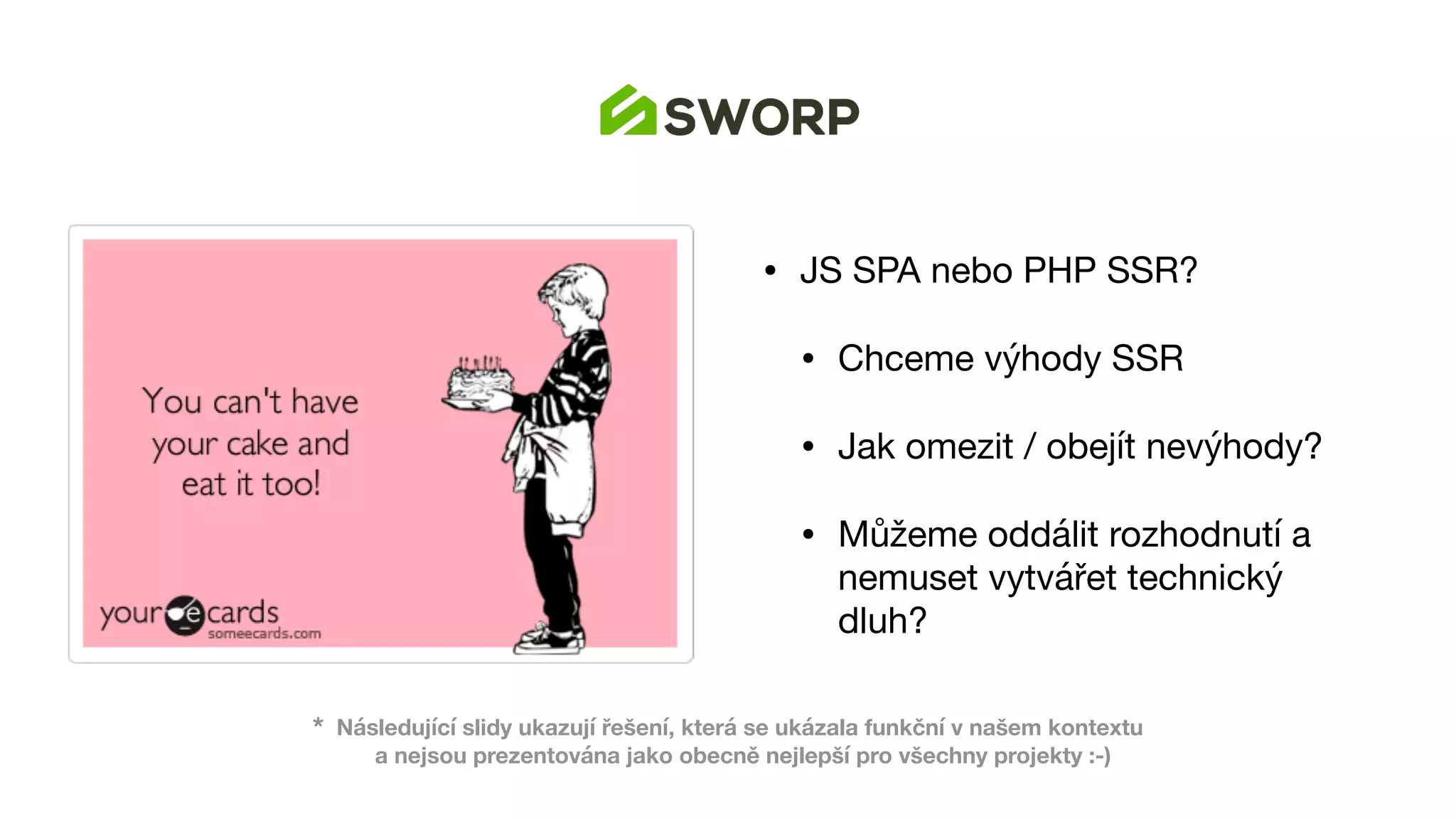 Moderní Server Side UI Rendering v PHP | PPT