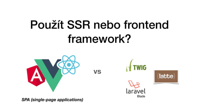 Moderní Server Side UI Rendering v PHP | PPT