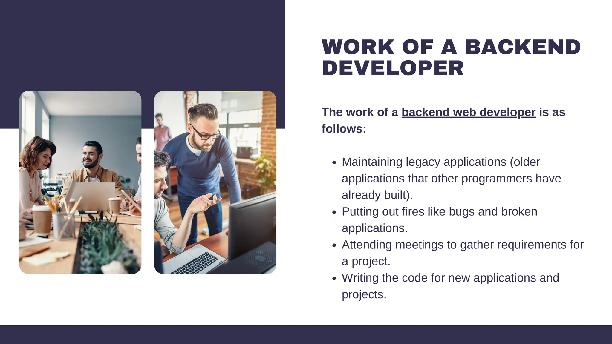 Backend Development | PDF