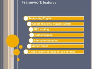 Backend Development - Django | PPTX | Web Development | Internet