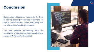 Important Backend Frameworks To Remember For Businesses In 2023 | PDF ...