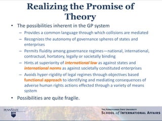 Governance Polycentrism--Hierarchy and Order Without Government in ...