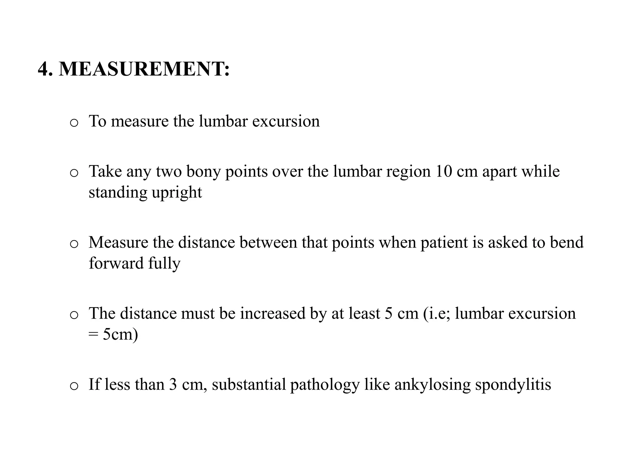 Back/Spine examination | PPTX