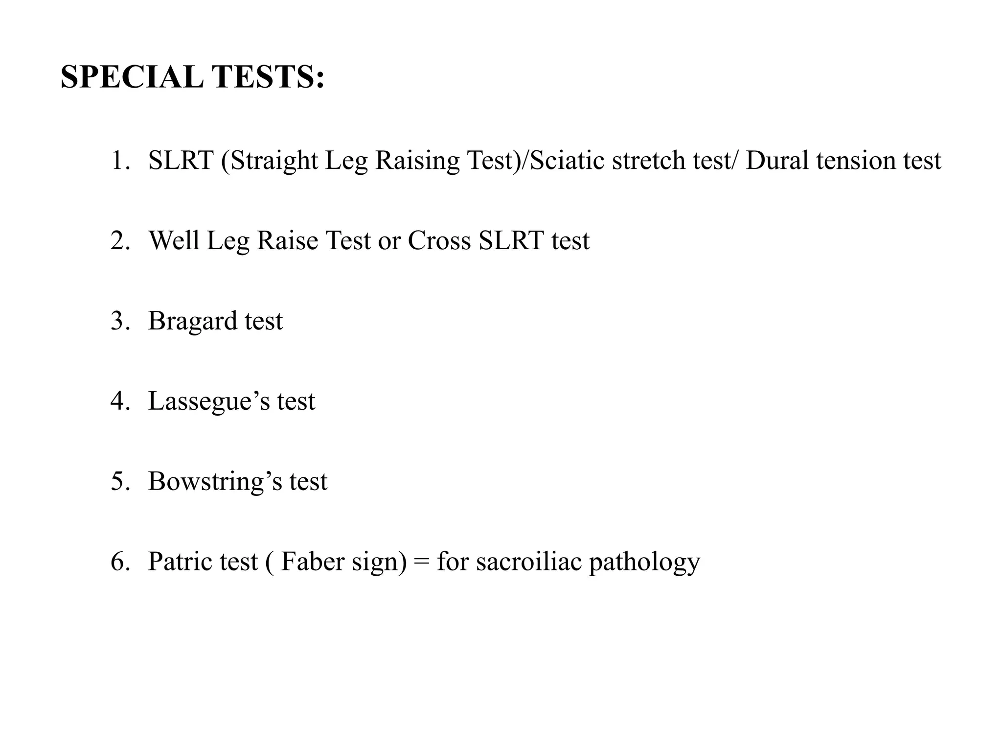 Back/Spine examination | PPTX