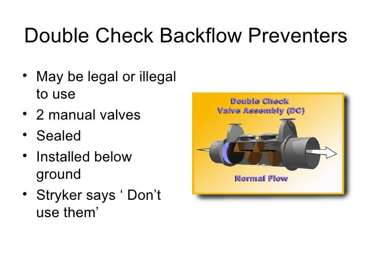Backflow Preventers
