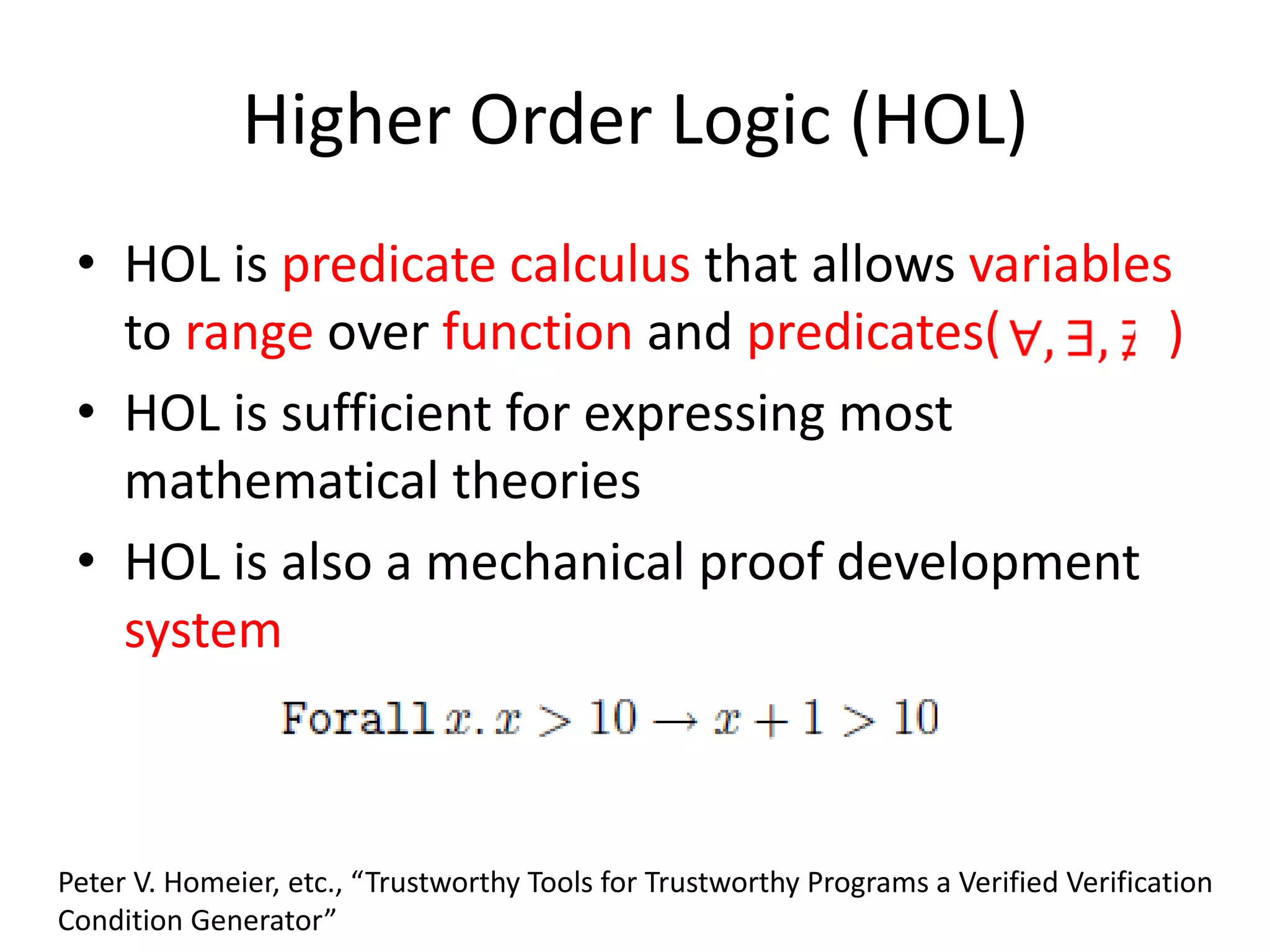 若渴計畫 Introduction Formal Verification For Code Pdf Programming