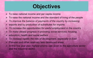 FIRST FIVE YEAR PLAN | PPT