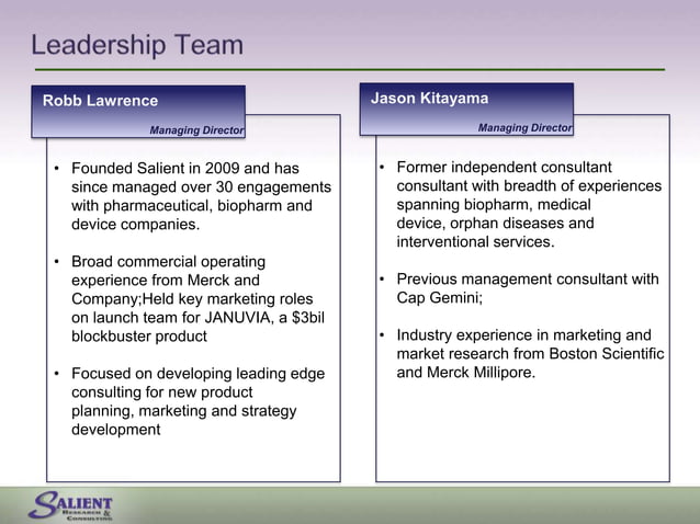Salient - Background And Case Studies | PPT