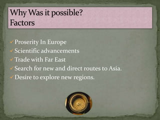 Background and history of the european expansion 5th grade standrew | PPT