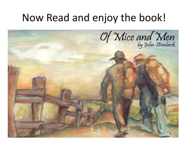 Background and Overview - Of Mice and Men | PPTX