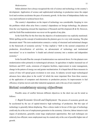 Background and structure of indian planning | PDF