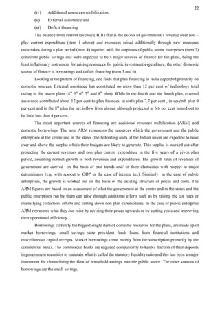 Background and structure of indian planning | PDF