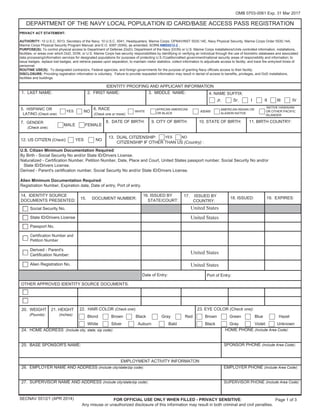 Background check form | PDF