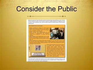 Backgrounder and position papers | PPTX