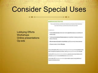 Backgrounder and position papers | PPTX