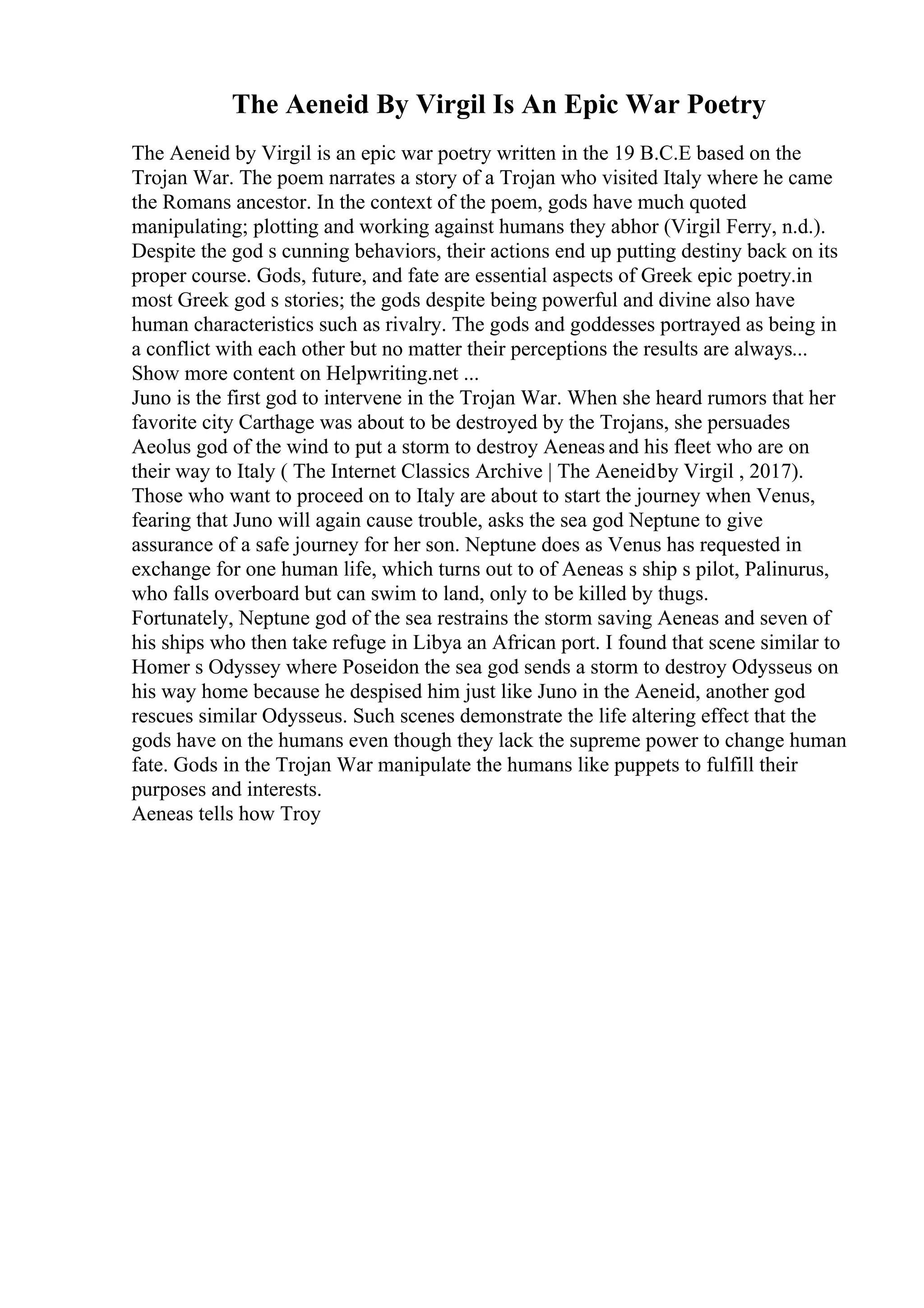 Background Essay | PDF