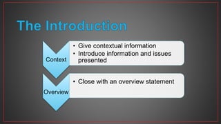 Background essay overview lecture | PPTX