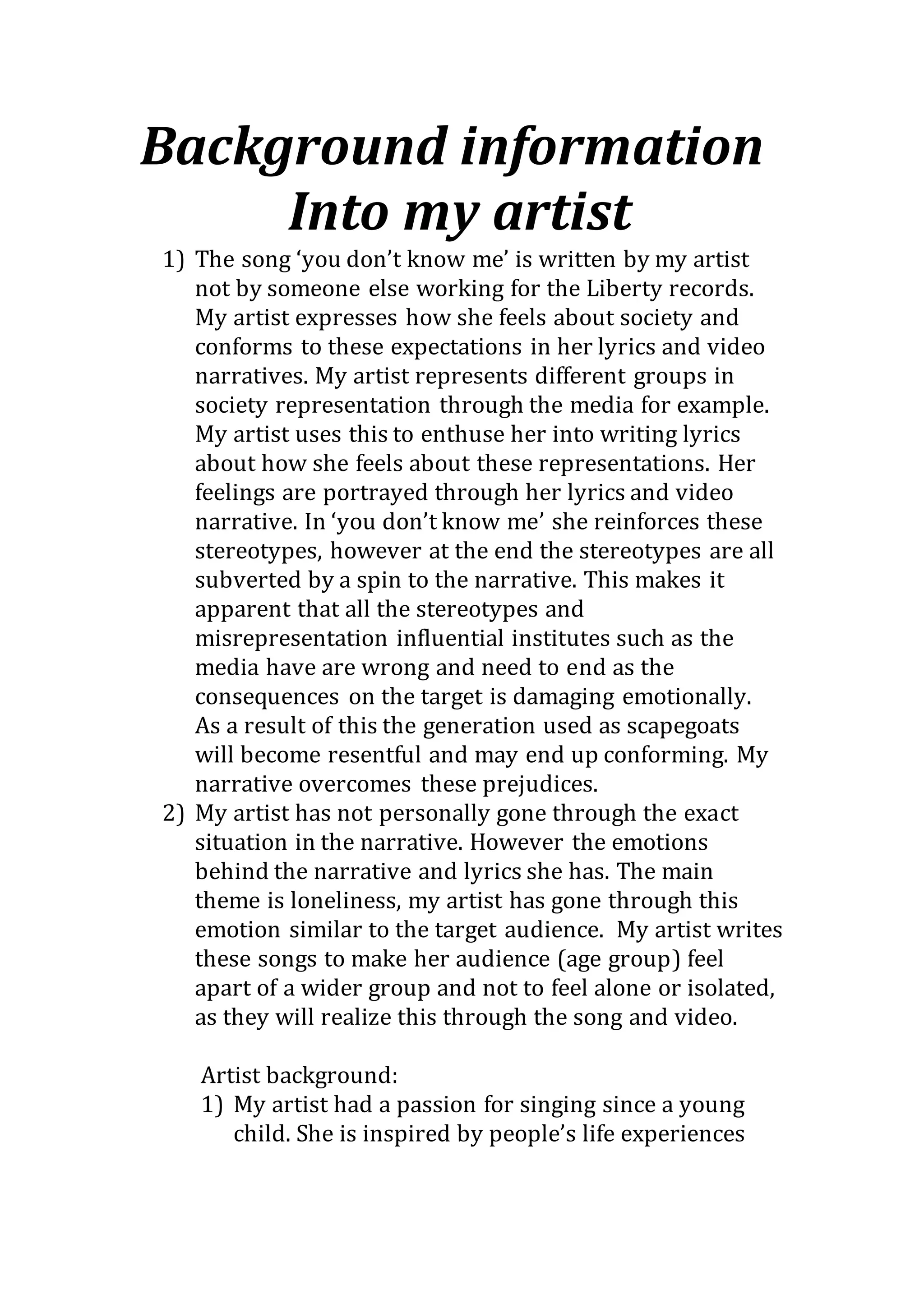 Background info | DOCX