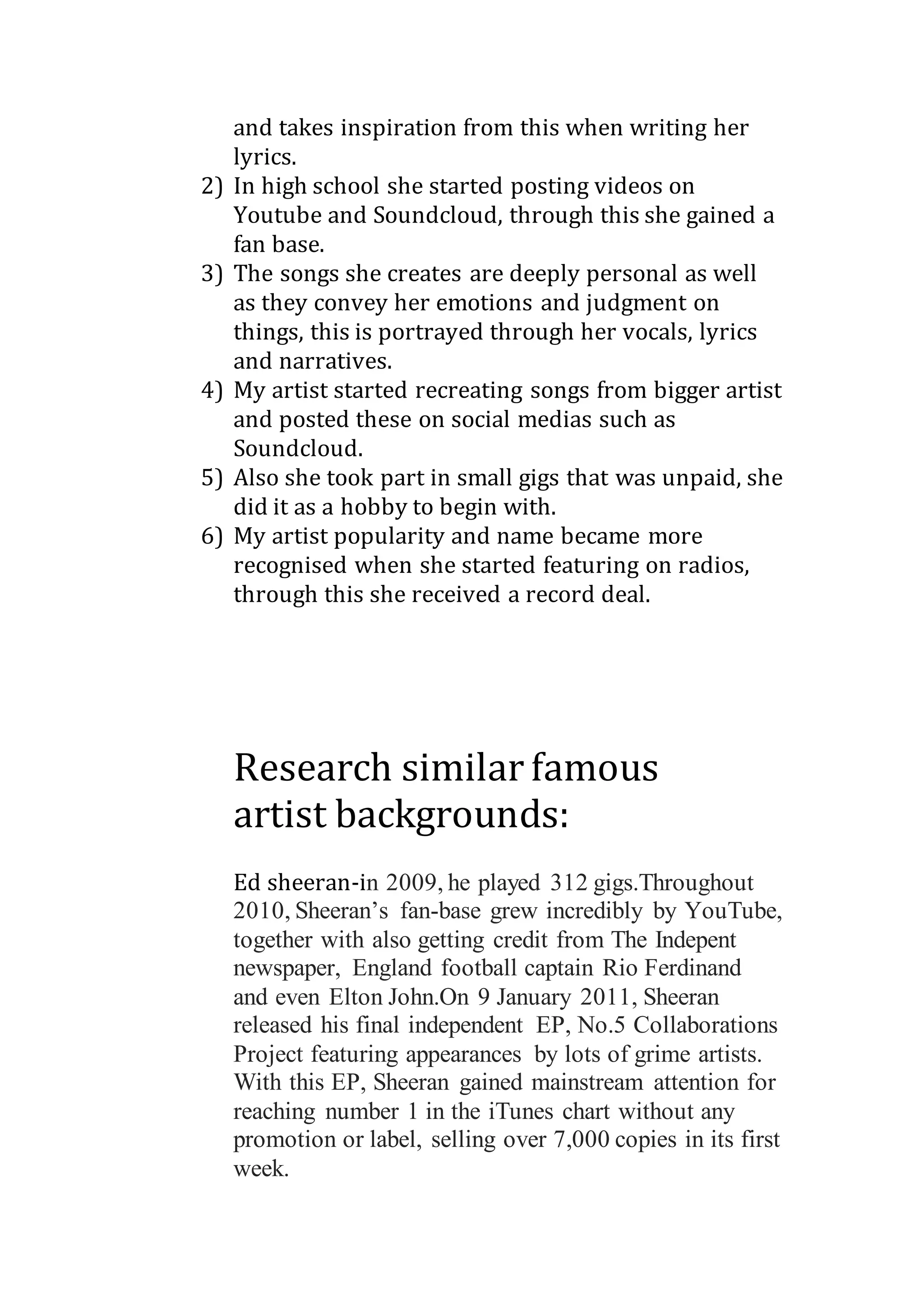 Background info | DOCX