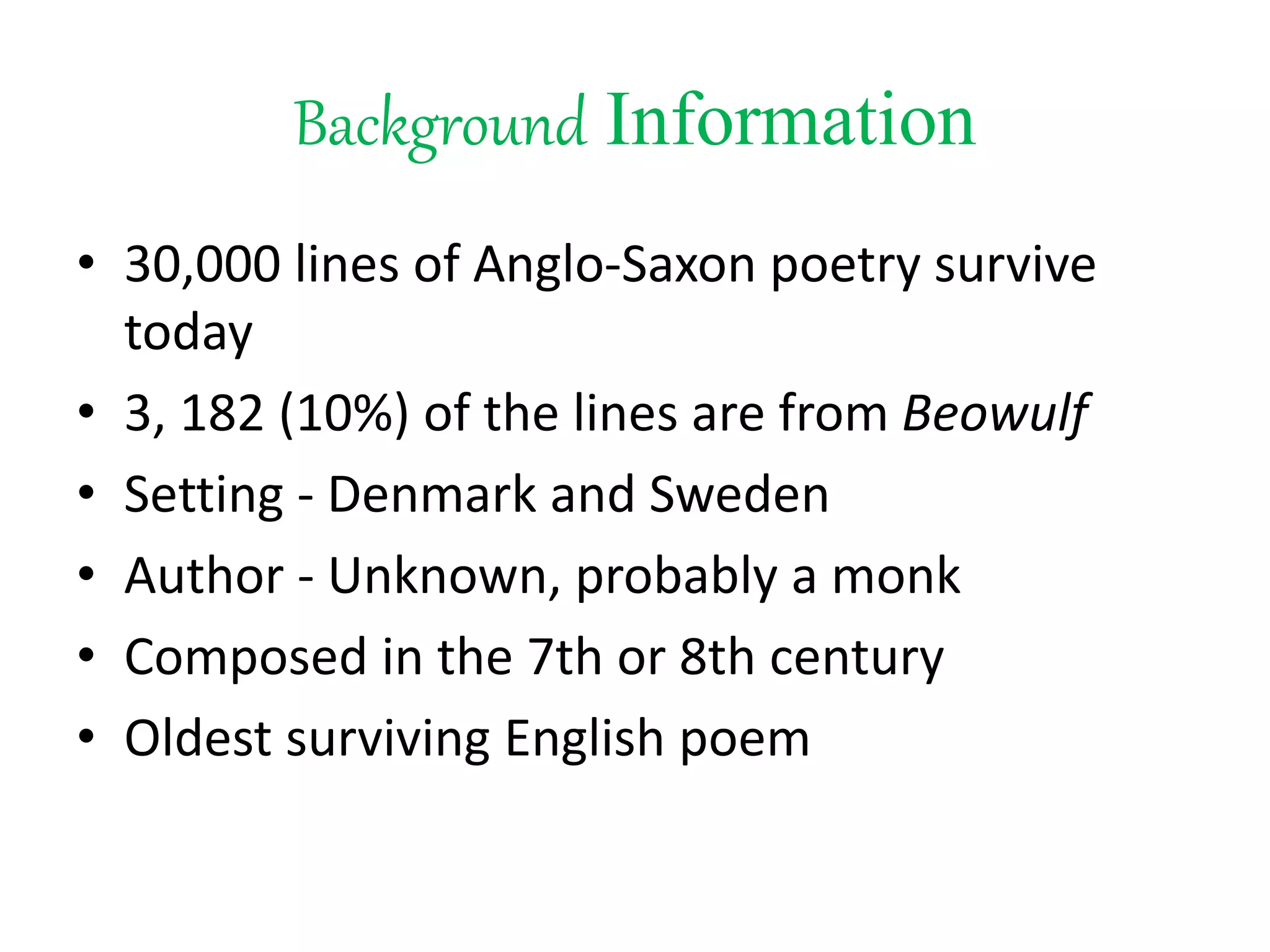 Beowulf | PPT