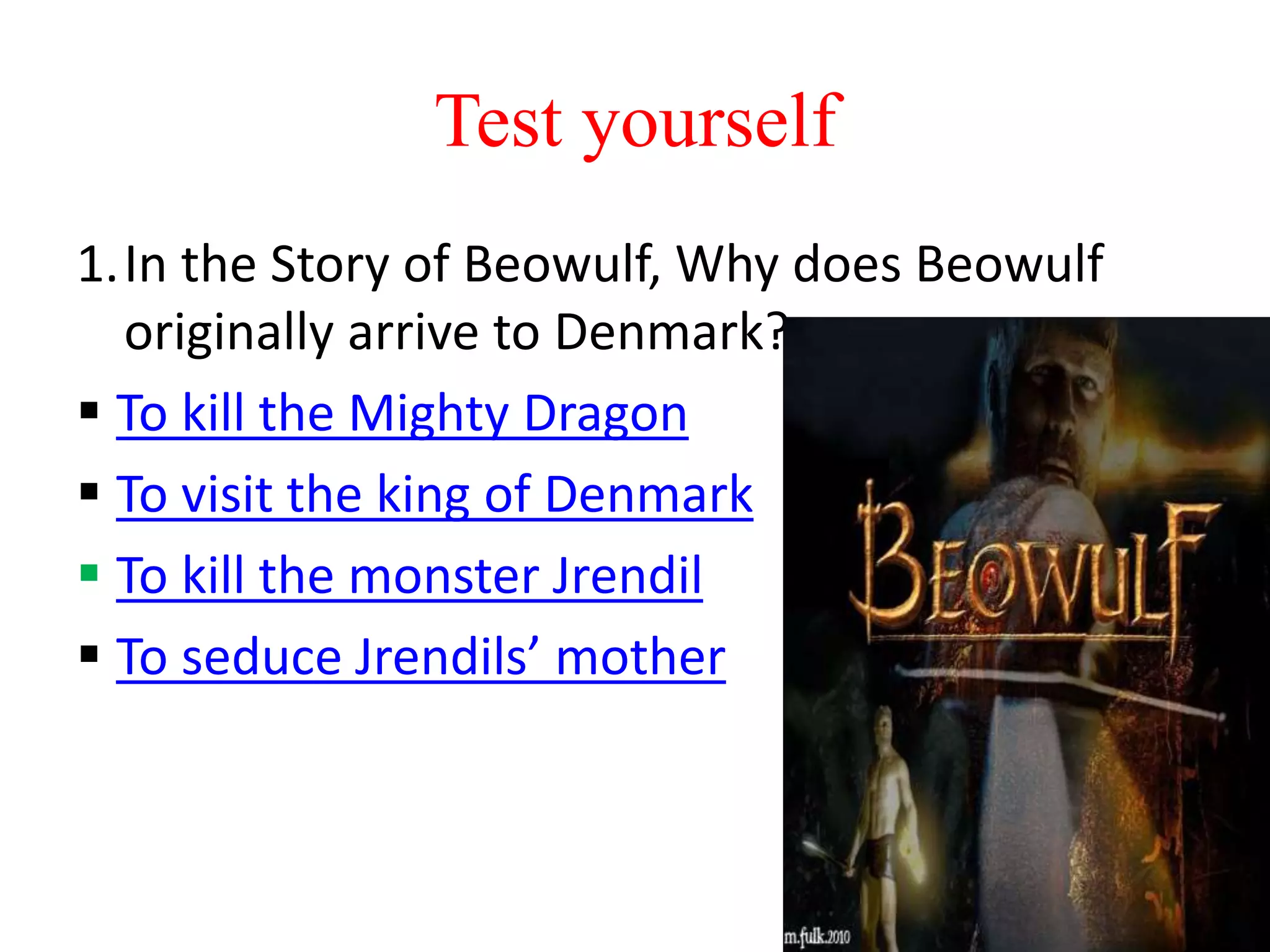 Beowulf | PPT