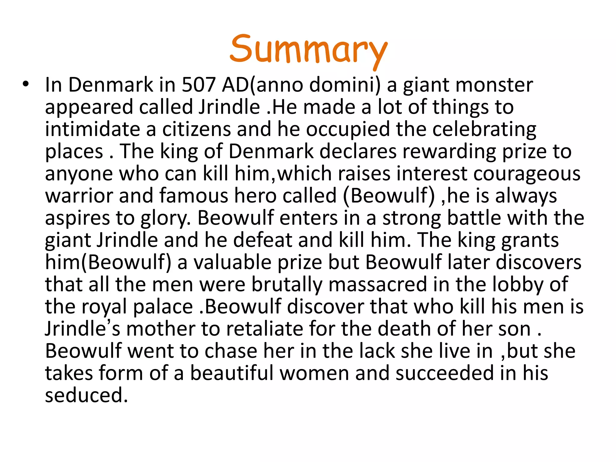Beowulf | PPT