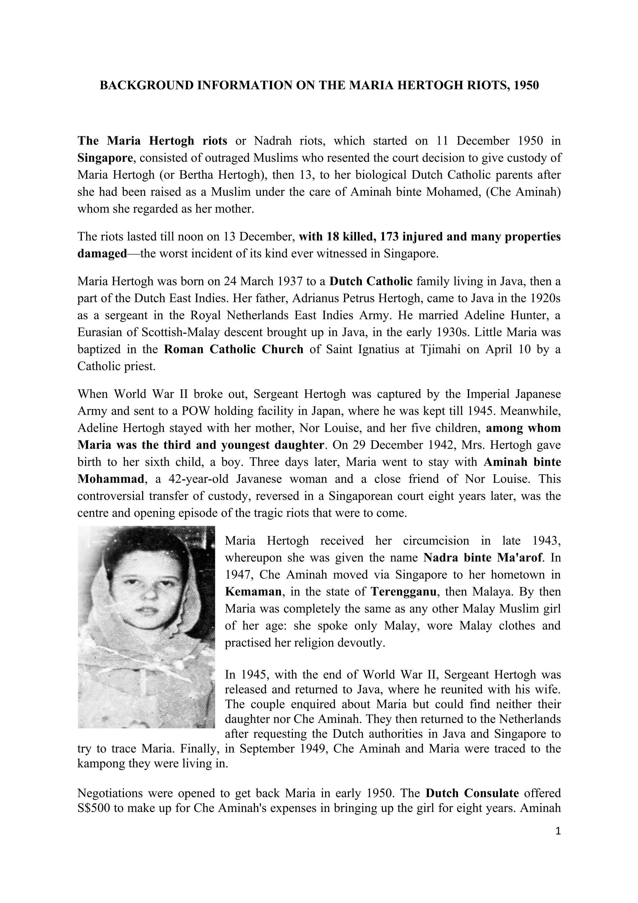 Additional Reading | DOC