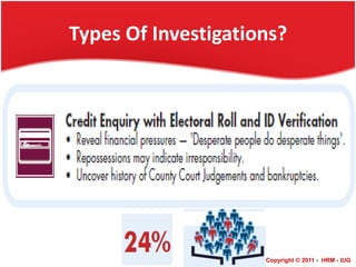 Background investigation Human Resources Management | PDF