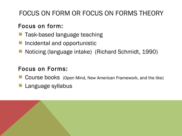 Background issues in language learning | PPT | Free Download