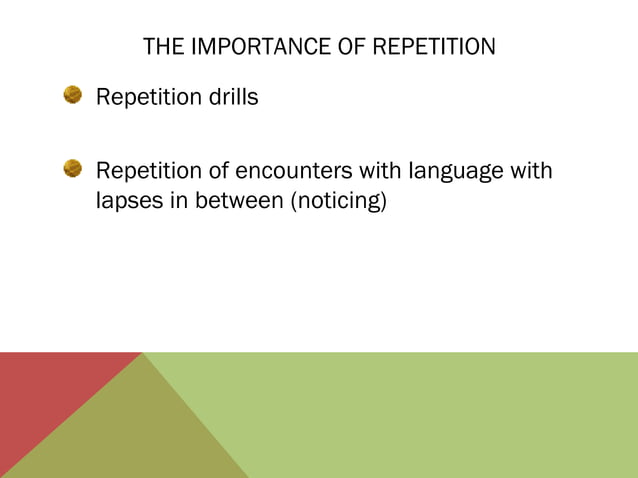 Background issues in language learning | PPT