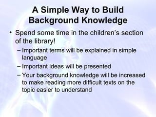 Backgroundknowledge | PPT