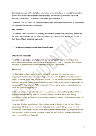 Background note for ad hoc group on med | PDF