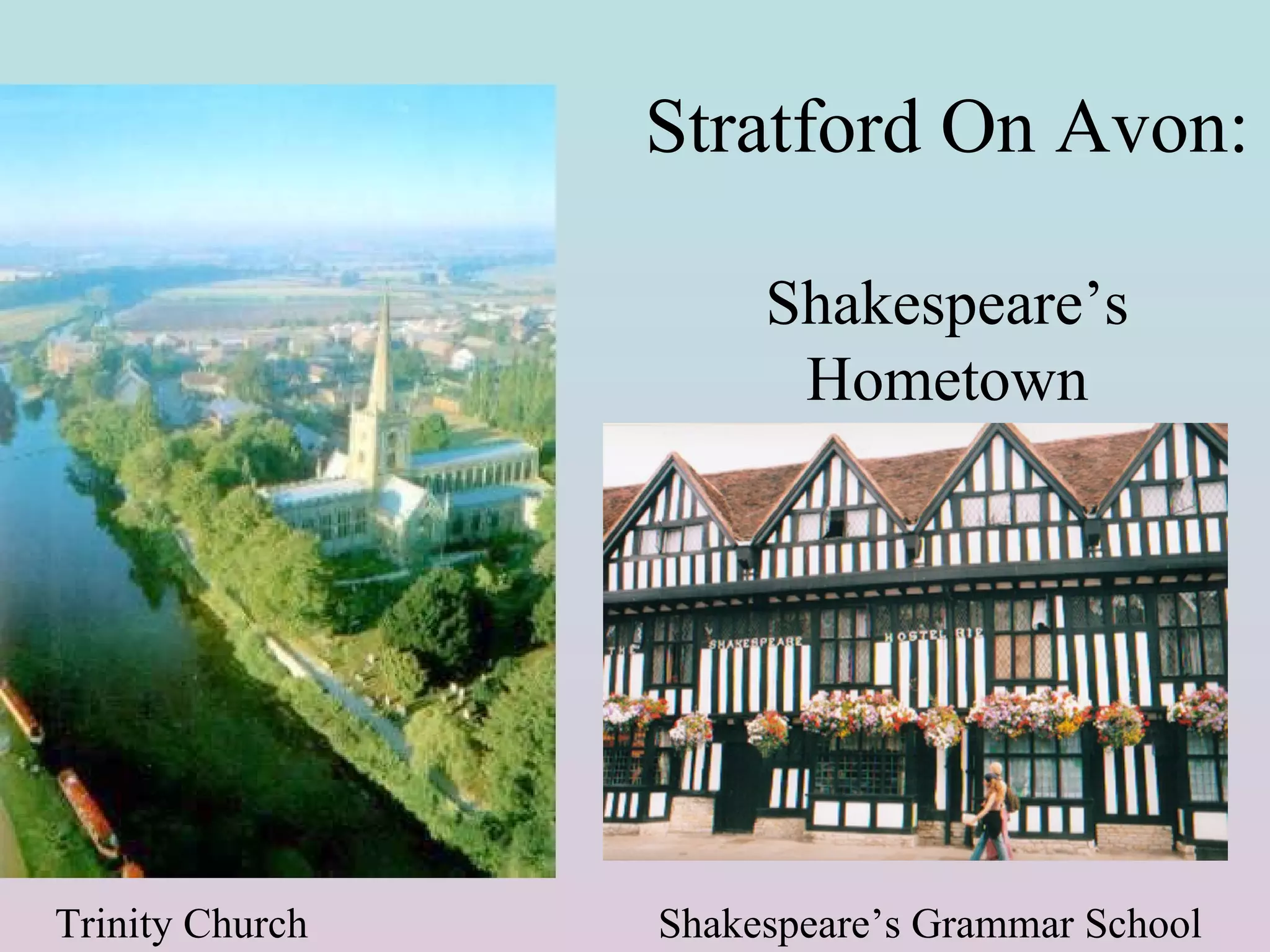 Shakespeare Background Notes | PPT