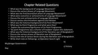 Background of bangladesh | PPTX
