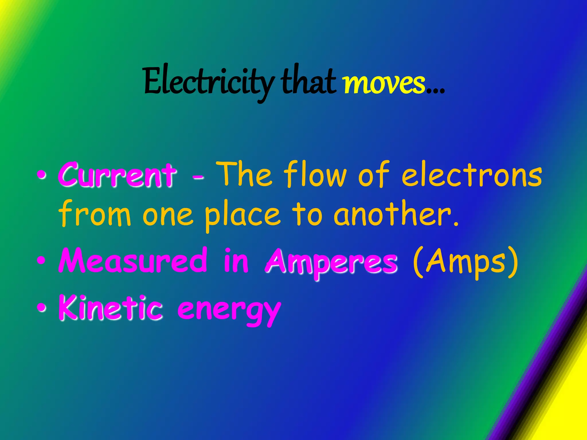 Nature & Background of Electricity | PPT