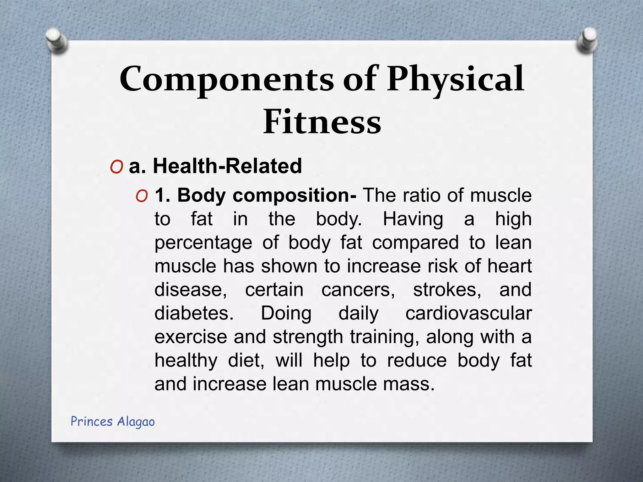 Background of physical fitness | PPT