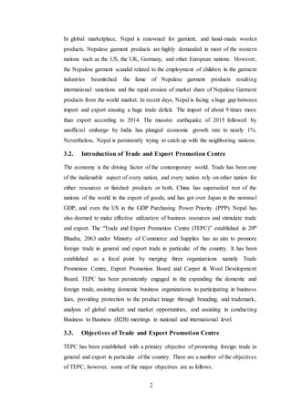 Trade and Export Promotion Centre, Nepal | DOCX