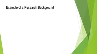 background of the study guide on creating.pptx
