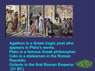 Background on agathon | PPT